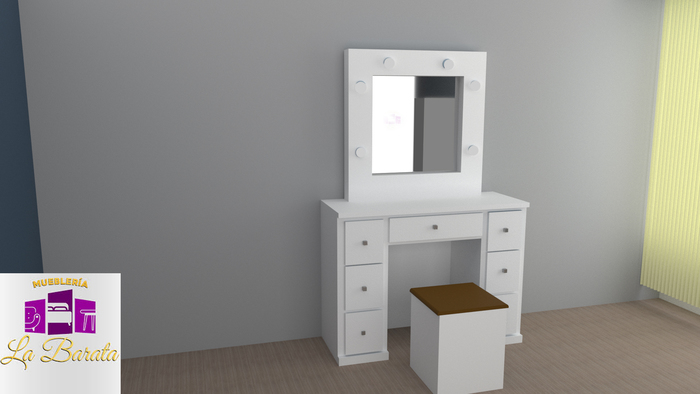 Vanity Blanco Chico :: Muebleria-la-barata